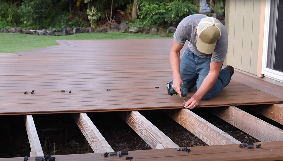 How to Lay Decking Joists - NewTechWood